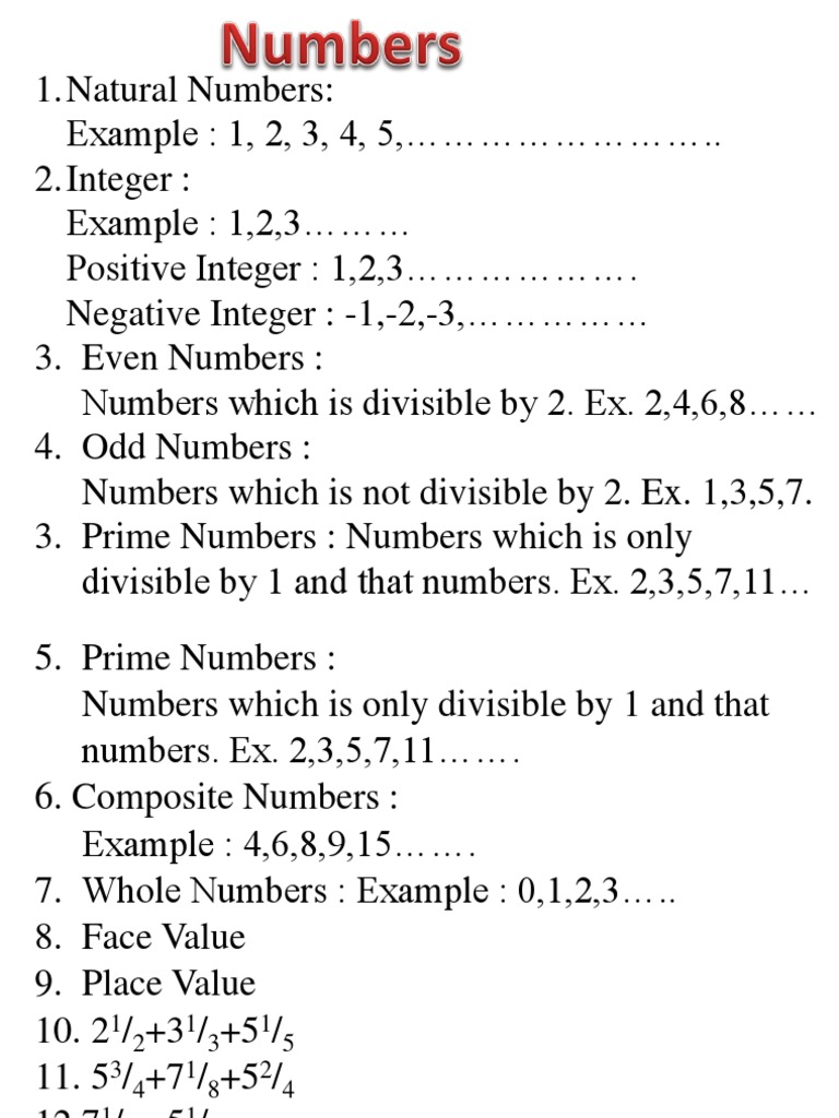 Chapter On APTITUDE | PDF | Numbers | Integer