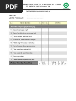 Form Checklist Inspeksi Tempat Kerja | PDF