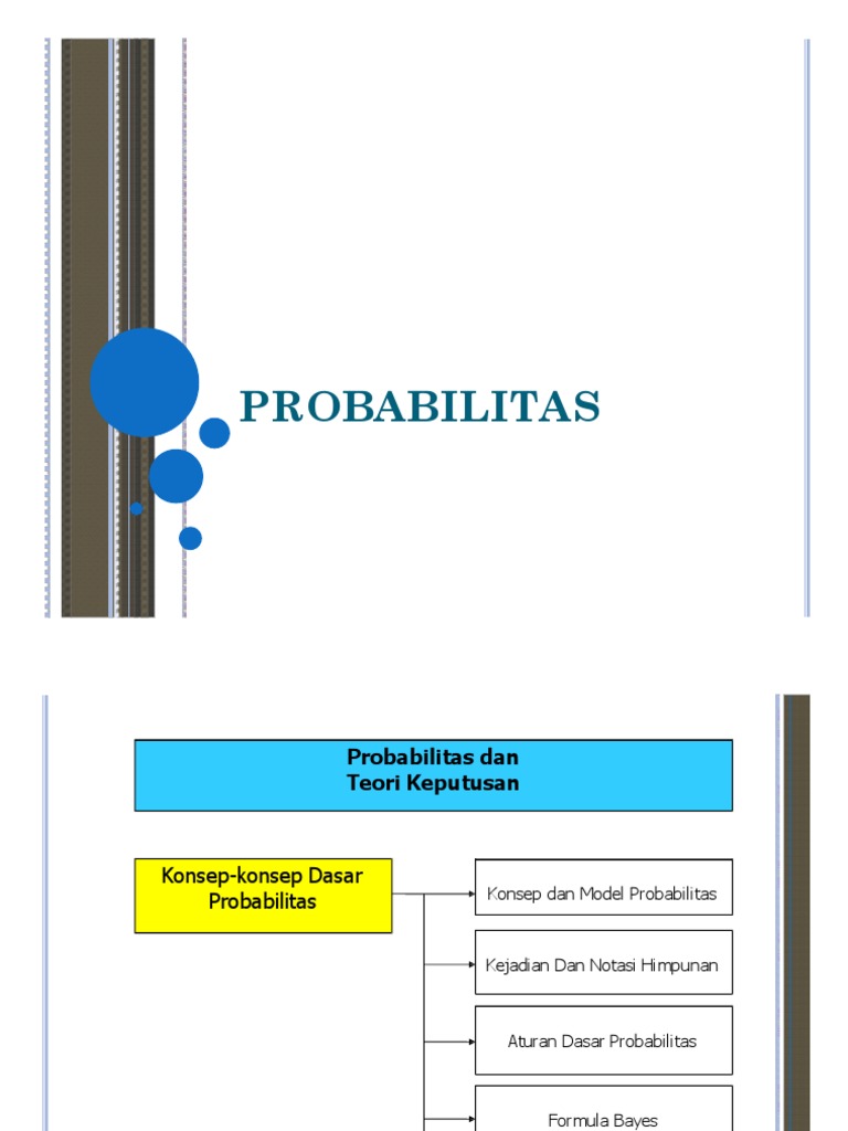 Dasar-Dasar Perhitungan Probabilitas | PDF | Metode & Bahan Ajar