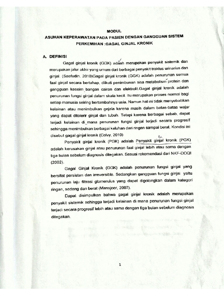 Modul GGK Dan GGK Menjalani HD | PDF