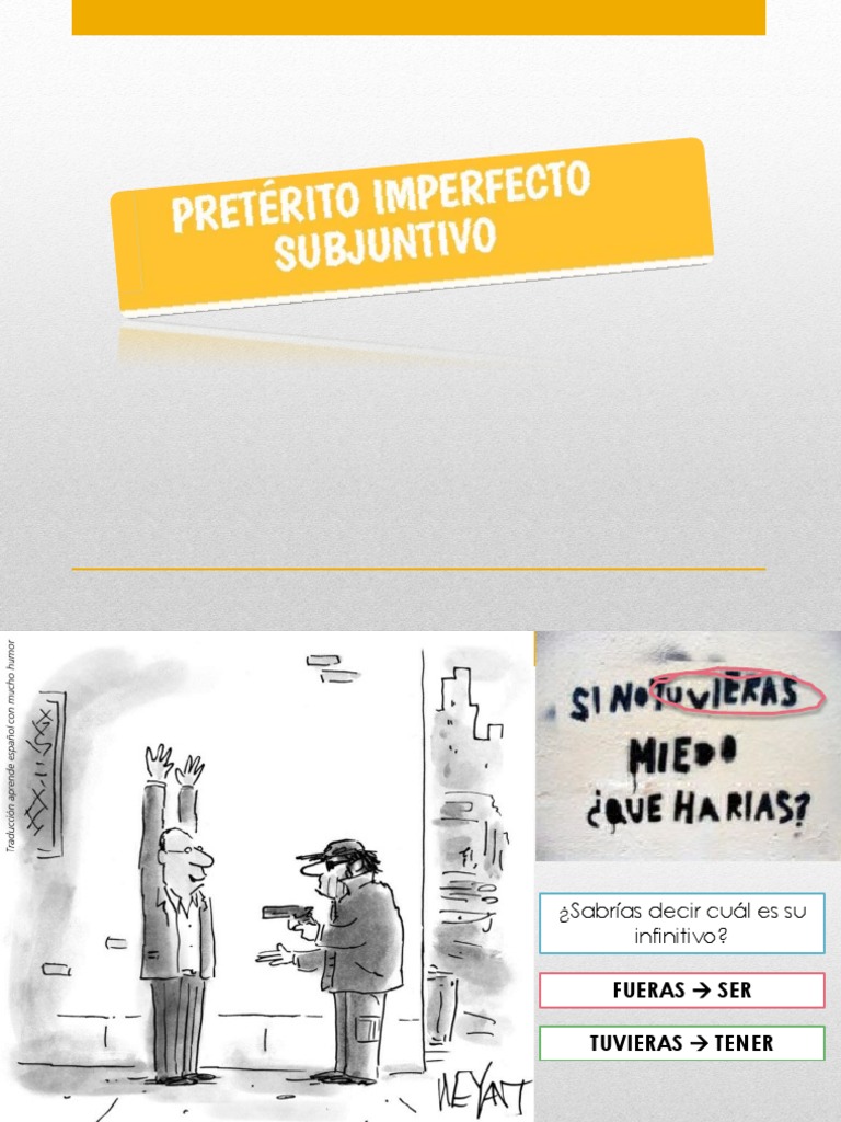 Conjugación del Imperfecto de Subjuntivo | PDF | Morfología Lingüística ...