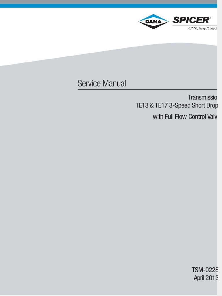 TE13 & TE17 3-Speed | PDF | Automatic Transmission | Transmission ...