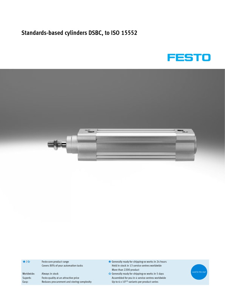DSBC - Iso 15552 | PDF | Piston | Cylinder (Engine)