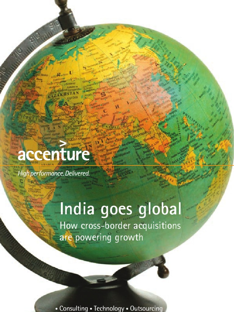 Accenture India Goes Global | PDF | Mergers And Acquisitions ...