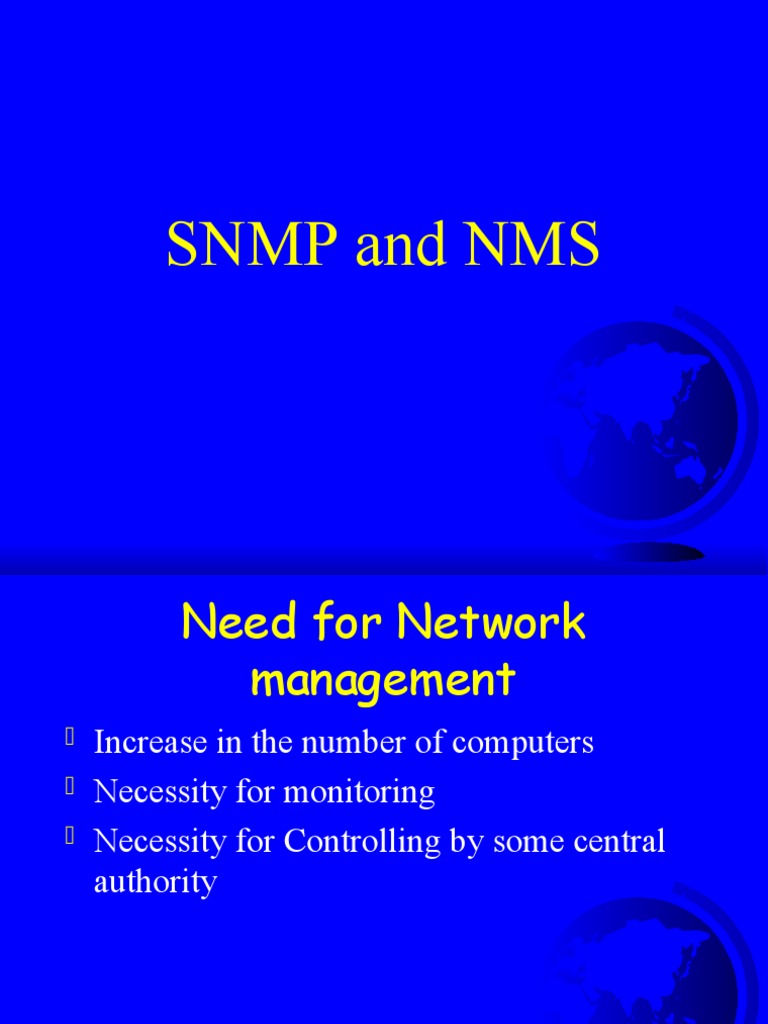 SNMP | PDF | Computer Network | Internet Protocols