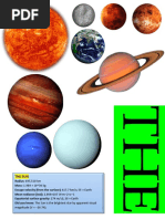 NASA Planetary Fact Sheet - Metric | PDF | Apsis | Planets