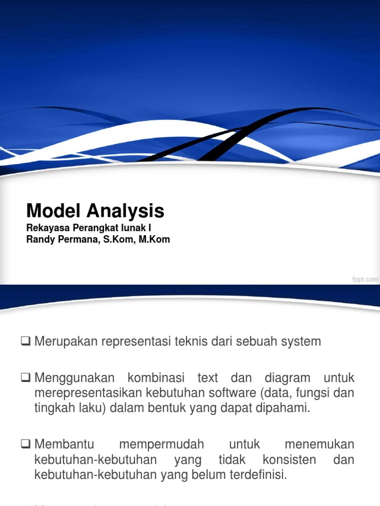 RPL Model Analysis Terstruktur | PDF