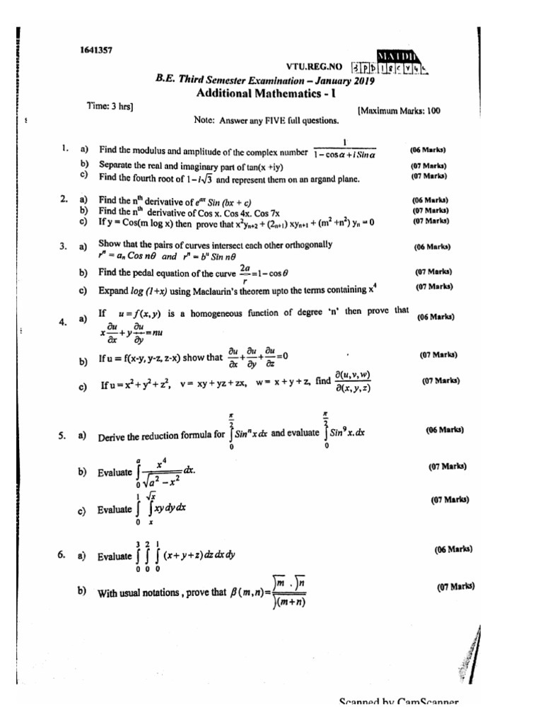 m1 Assignment Question Paper PDF | PDF