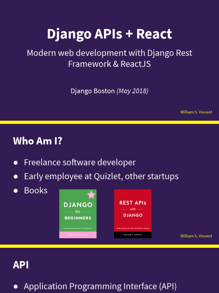 DRF + React | PDF | Hypertext Transfer Protocol | Application ...