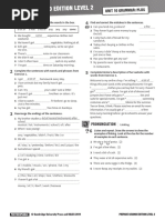 Prepare 3 Workbook Answer Keys | PDF