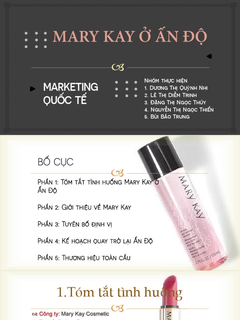 Ppt-mary Kay ở Ấn Độ | PDF