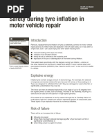 Tyre Risk Assessment | PDF | Tire | Hazards