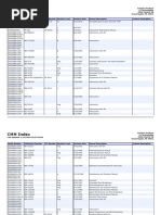 CMM (Component Maintenance Manual) Index: Cat Ata No. CAI Part Number ...