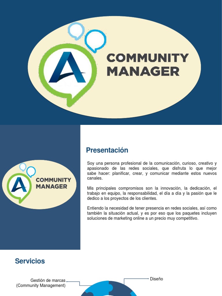 Propuesta Community Manager | PDF | Marketing | Publicidad