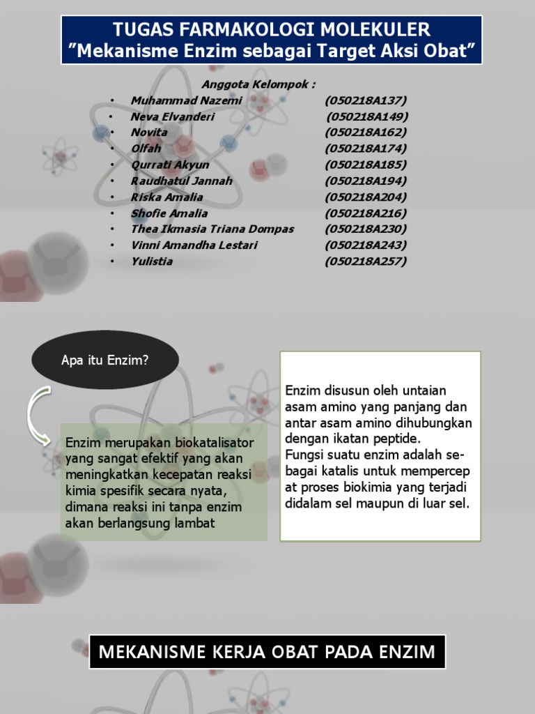 FIX PPT Farmakologi Molekular KEL.7 | PDF