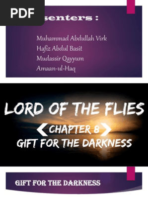 Lord Of The Flies Gift For The Darkness