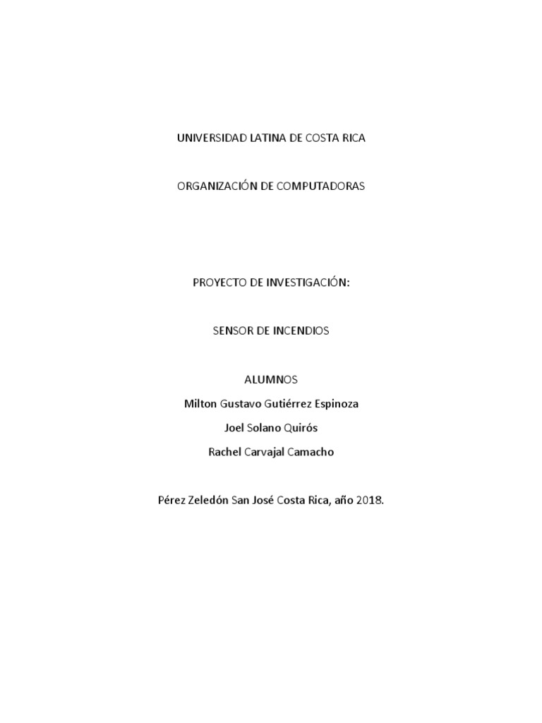 Proyecto Organización de Computadoras | PDF | Transistor | Electrónica