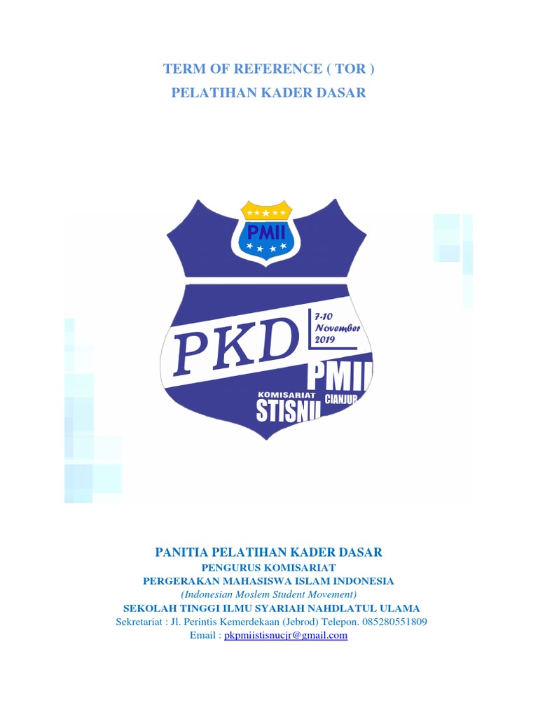 Tor PMII PKD Stisnu | PDF | Ilmu Sosial