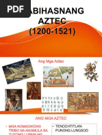 Ang Kabihasnang Aztec | PDF