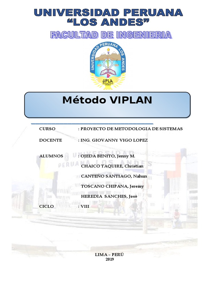Metodo Viplan | PDF | Aprendizaje | Plan de estudios