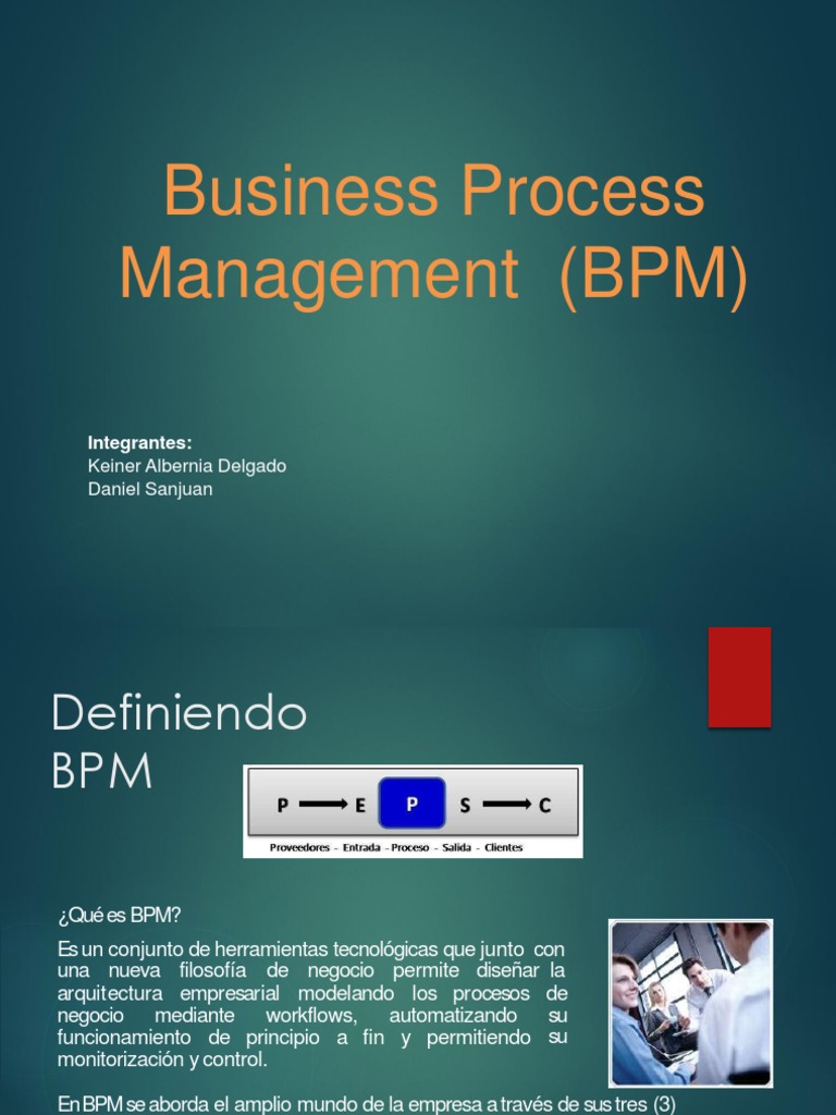 Bpm Pdf Procesos De Negocio Software
