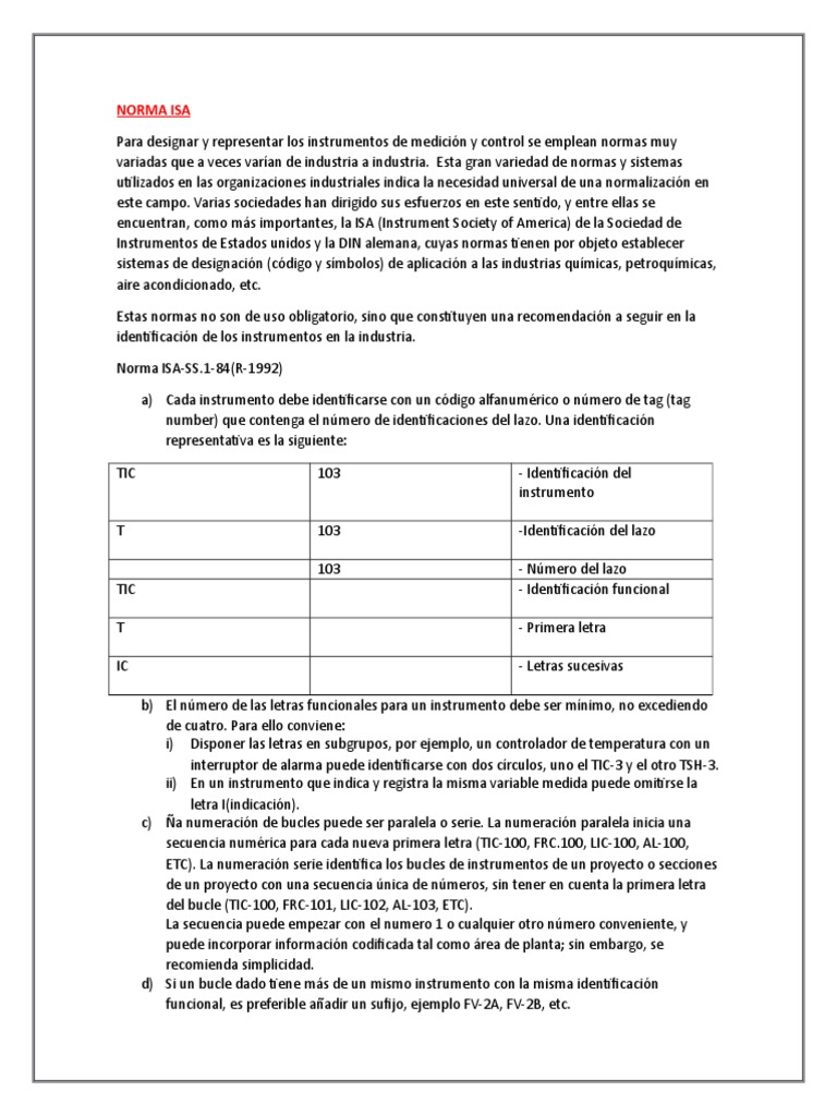 Norma Isa | PDF | Controlador lógico programable | Hardware de la ...