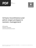 ACOG Fecal Incontinence.2019 | PDF | Constipation | Clinical Medicine
