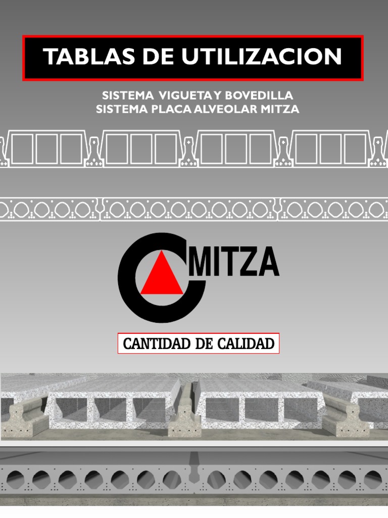 Catalogo Vigas y Placas Mitza | PDF | Informática y tecnología de la ...
