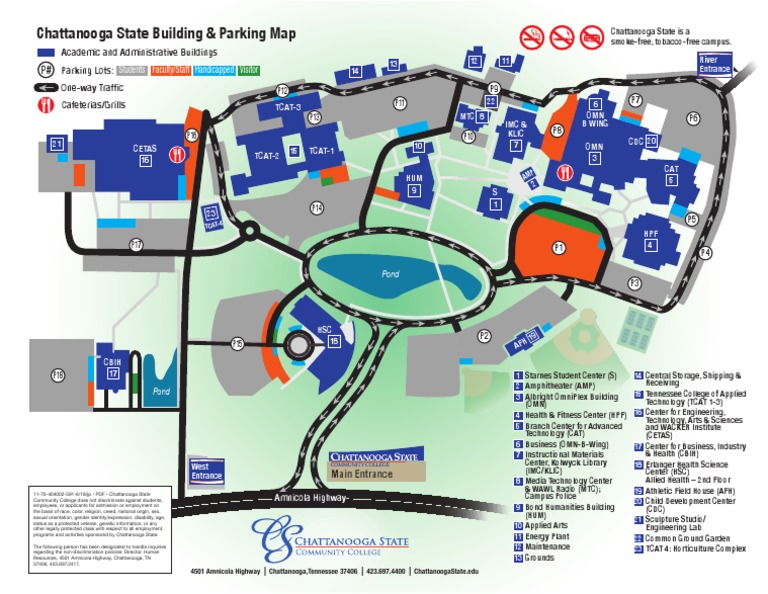 Tennessee State University Campus Map