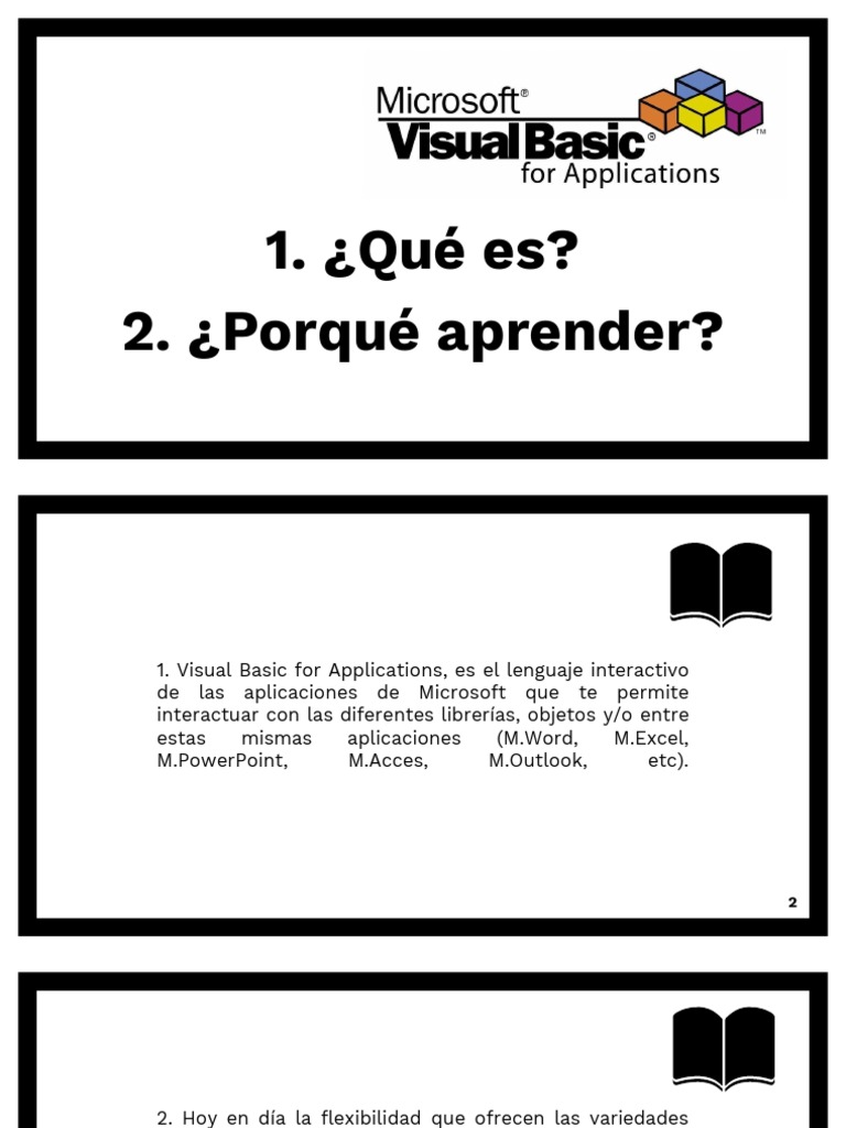 Guía básica de Visual Basic for Applications (VBA) en Excel: sintaxis ...