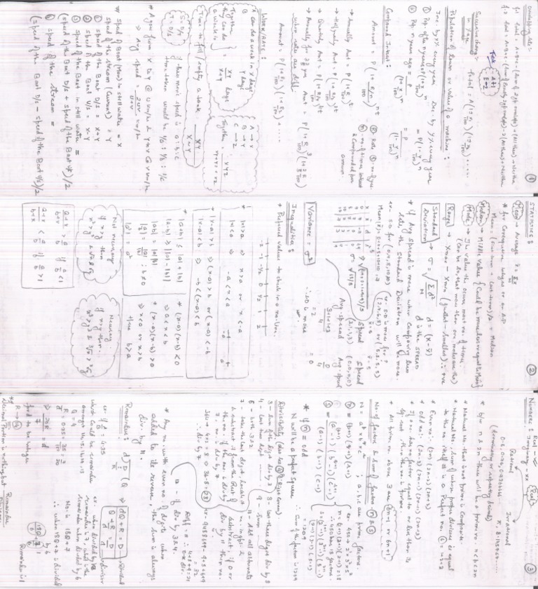 Gmatconcepts And Formulaschitsheetquants