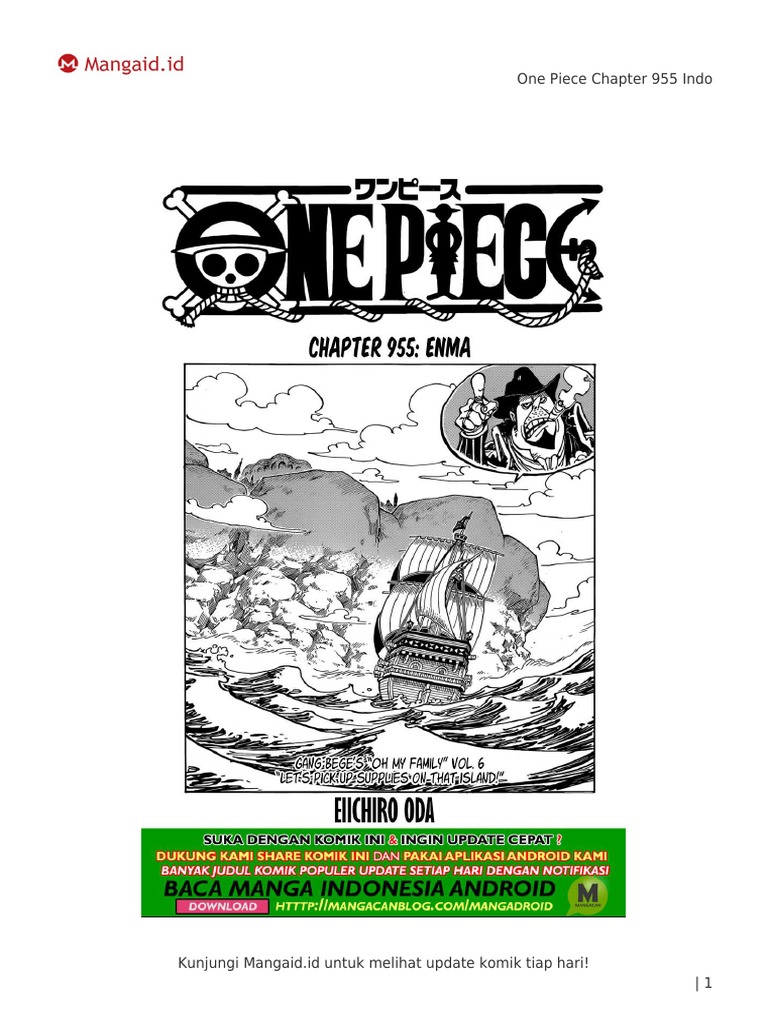 Mangaid - Id One Piece Chapter 955 PDF | PDF