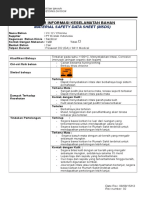 MSDS Alkohol 70%: Bahaya dan Penanganan | PDF