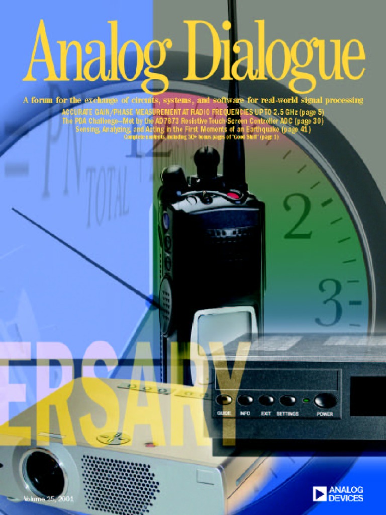 Analogue Dialogue | PDF | Analog Devices | Information And ...