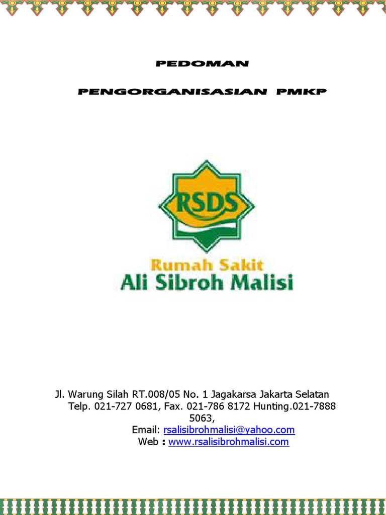 Cover + Pedoman PMKP | PDF