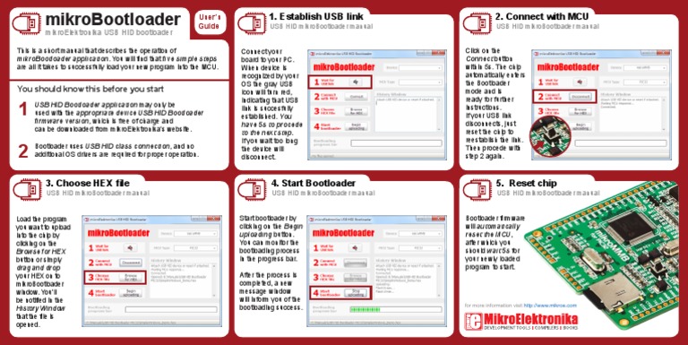USB HID Mikrobootloader Manual PDF | PDF | Booting | Usb
