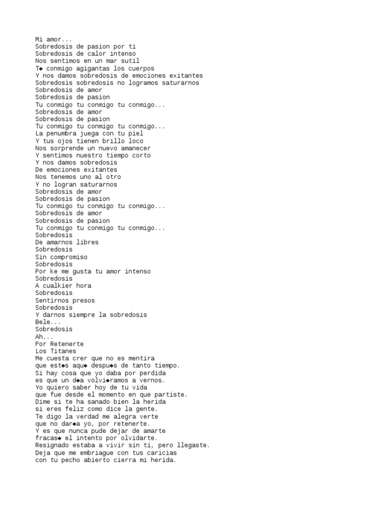 Letras de Salsa | PDF