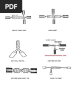 Common Wire Splices and Joints Guide | PDF | Electrical Wiring | Wire