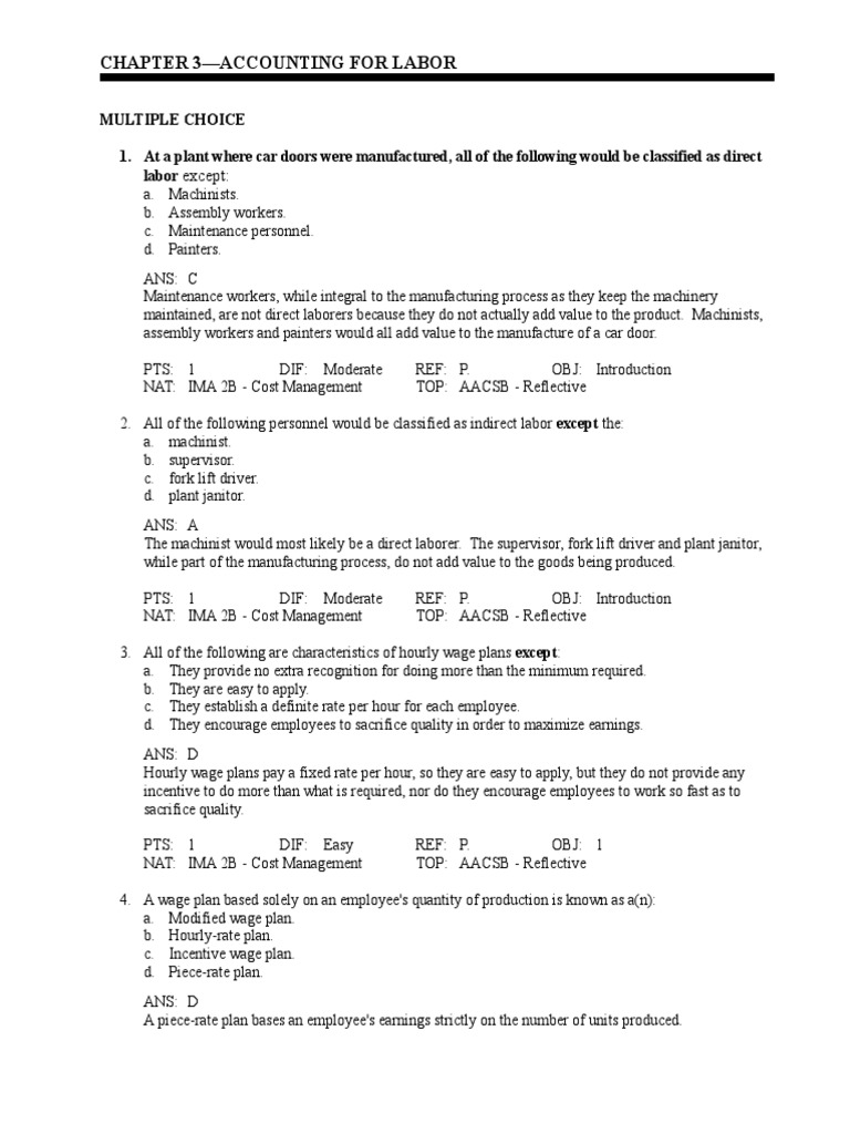 03 Accounting For Labor | PDF | Payroll Tax | Federal Insurance ...