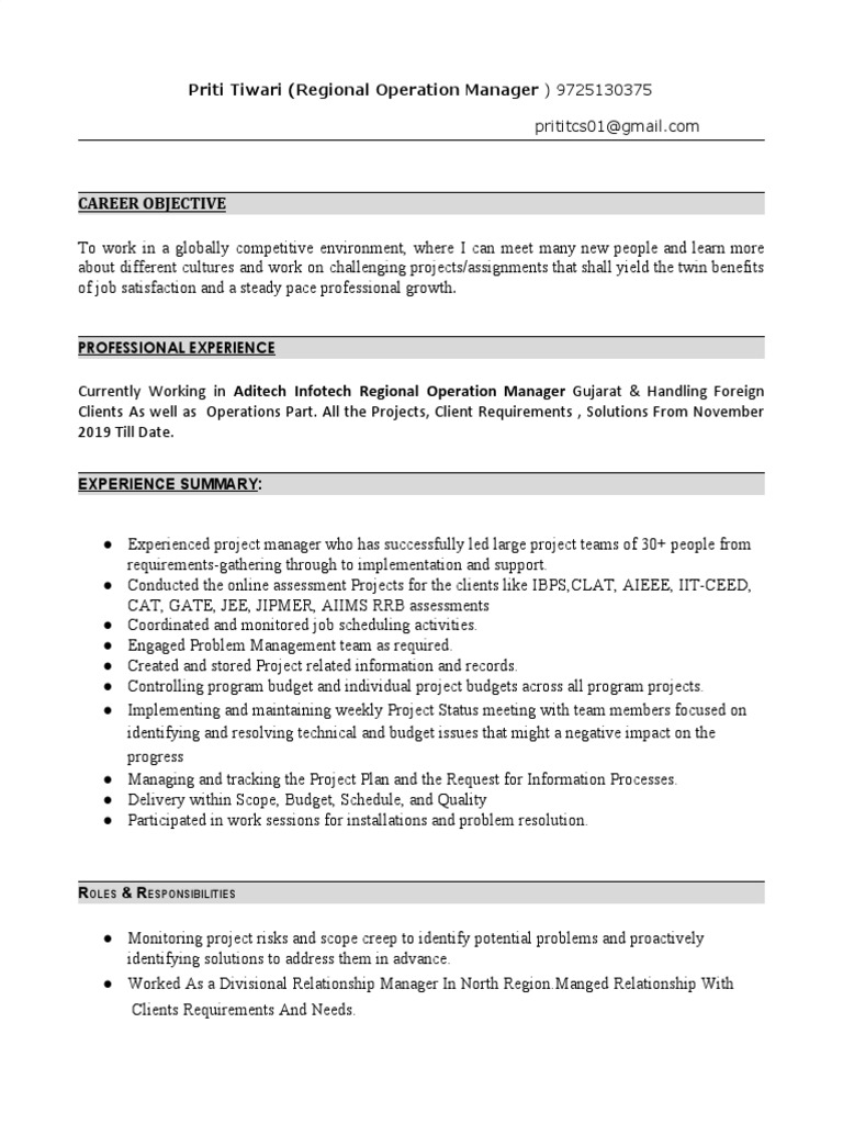CV Format | PDF | Microsoft Access | Operating System