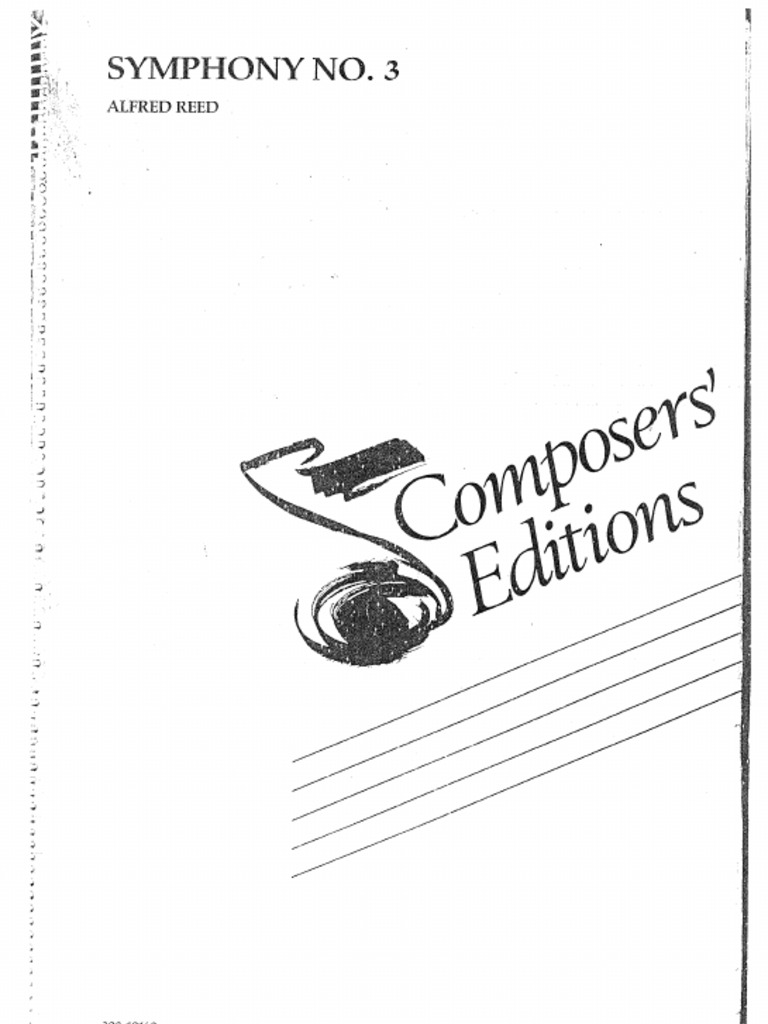 Alfred Reed 3rd Symphony PDF | PDF