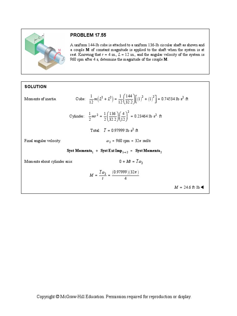 X | PDF | Rotation Around A Fixed Axis | Physical Quantities