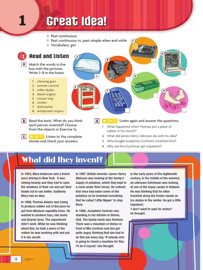 English in Mind2 Level2 Unit1 Students Book | PDF | Phonograph