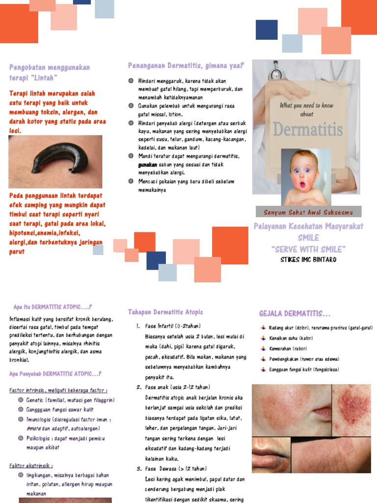 Leaflet Dermatitis Pdf Pdf