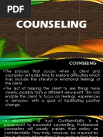 Goals and Scope of Counselling | PDF | Psychotherapy | Decision Making