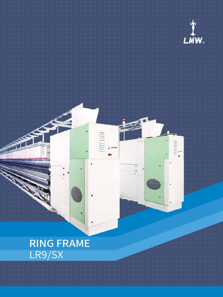 LMW-Ringframe-LR9SX.pdf | Spinning (Textiles) | Rayon | Free 30-day ...