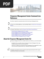 Using The FTD CLI | PDF | Command Line Interface | Bracket
