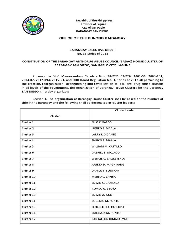 Badac Eo House Cluster | PDF | Public Law | Public Sphere