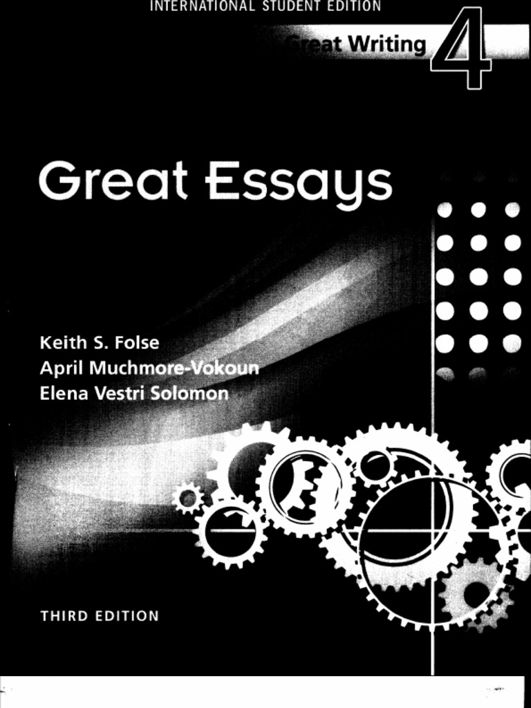 Great Essays (Great Writing 4) PDF | PDF