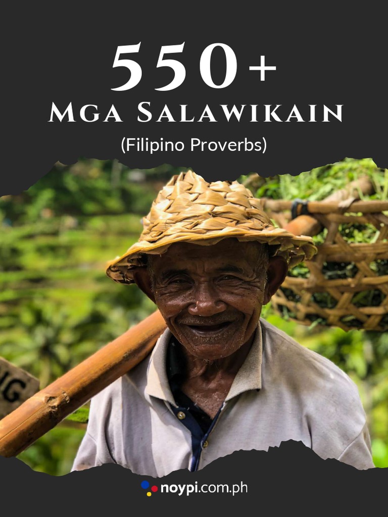 550+ Mga Halimbawa NG Salawikain O Filipino Proverbs | PDF